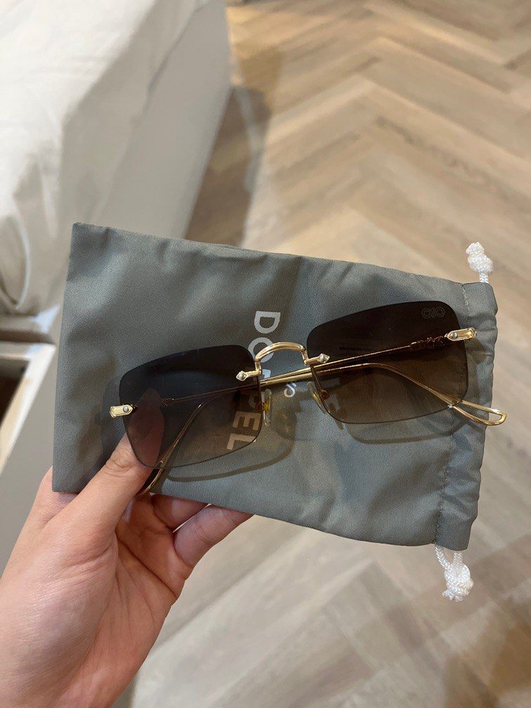 Hannah Sunglasses By Doppel Y2k Fesyen Wanita Aksesoris Di Carousell
