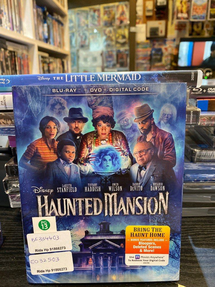 Haunted Mansion, Hobbies & Toys, Music & Media, CDs & DVDs on Carousell