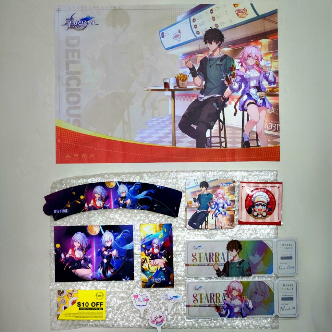 Honkai Star Rail (HSR) X Kith Collaboration Merch, Hobbies & Toys ...