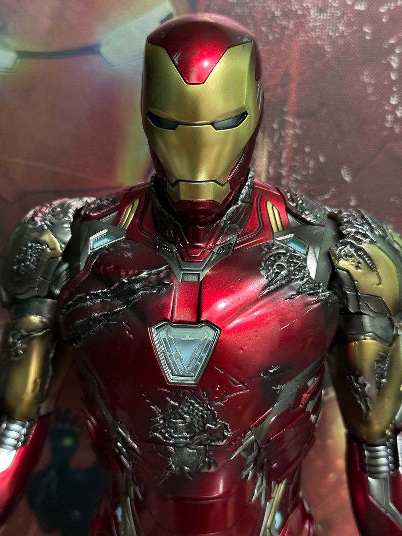 Hot Toys Ironman Mark LXXV Battle Damage Ver. 1/6 Scale Diecast ...