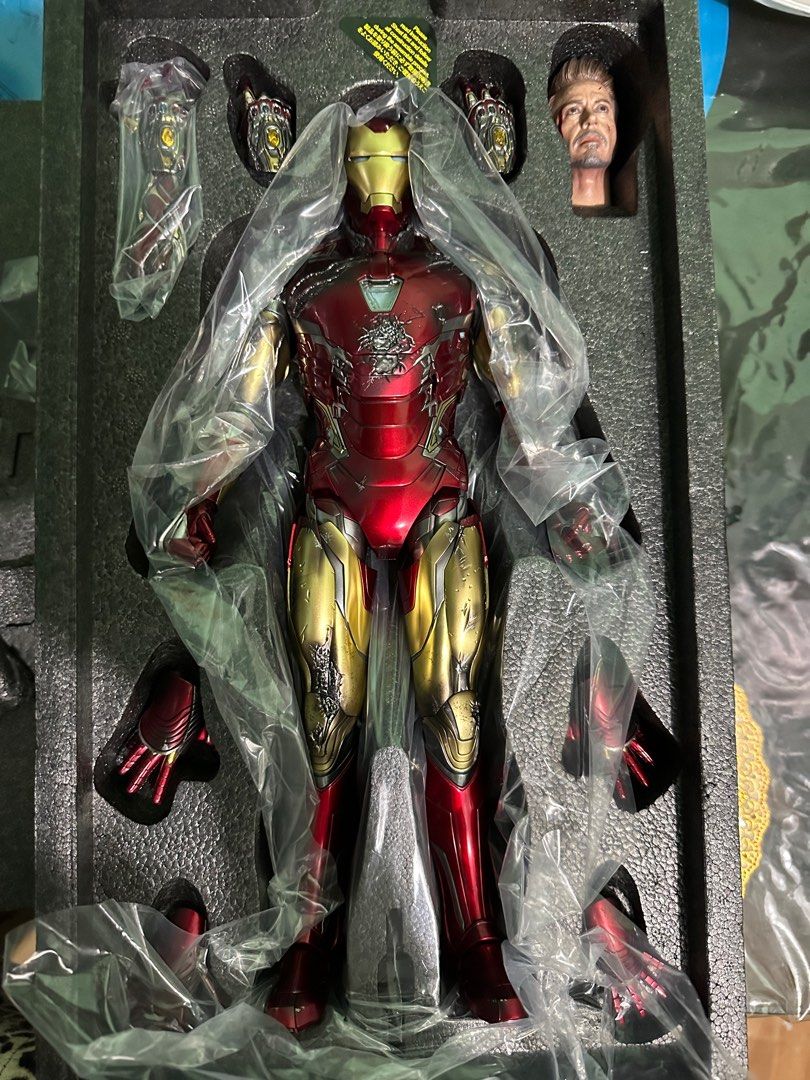Hot Toys Ironman Mark LXXV Battle Damage Ver. 1/6 Scale Diecast ...