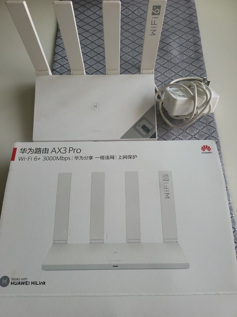 Huawei AX3 Pro wifi 6 router, Computers & Tech, Parts & Accessories ...