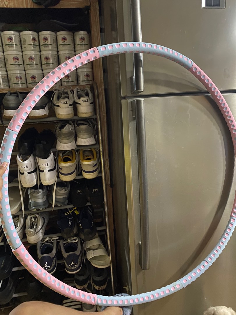 Hula Hoop Portable Stainless Steel, Sports Equipment, Exercise ...