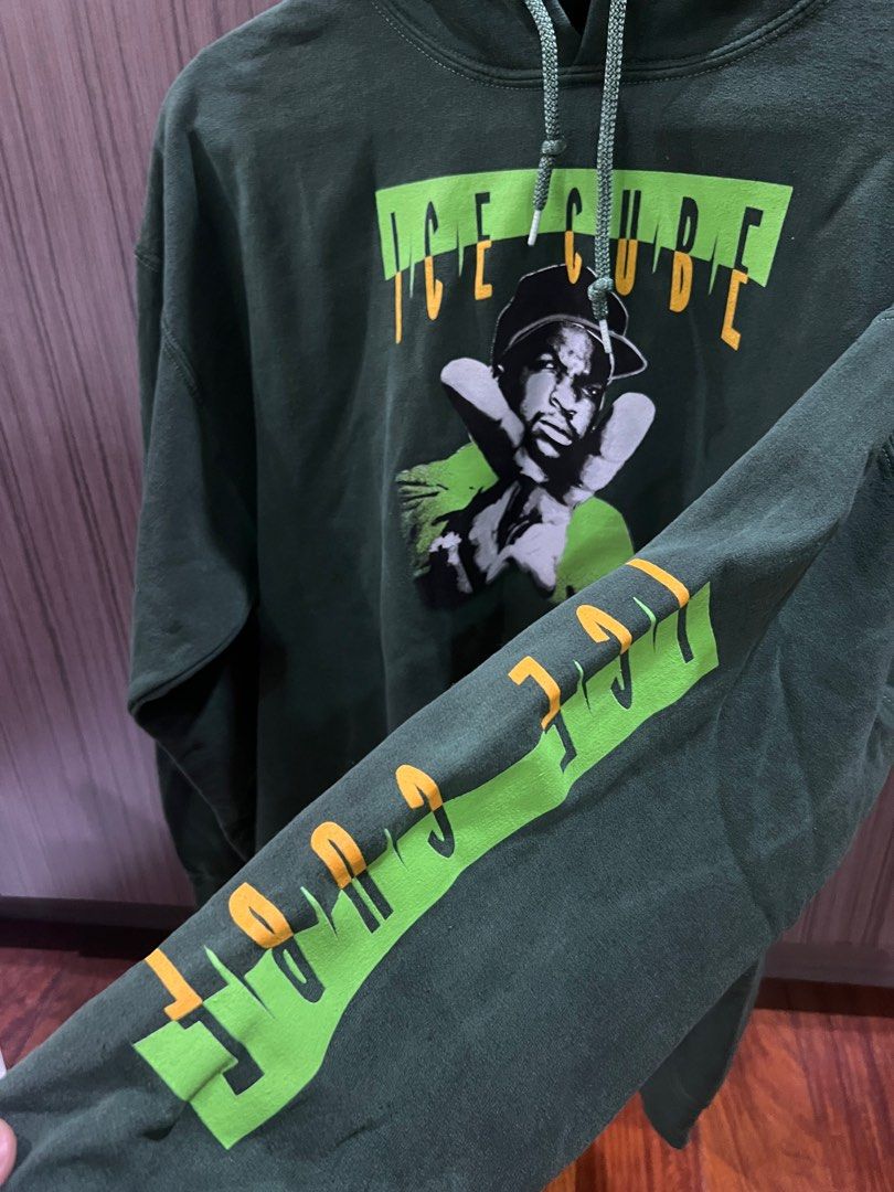 Ice Cube Rapper Hoodie New York Street Wear, Men's Fashion, Coats ...