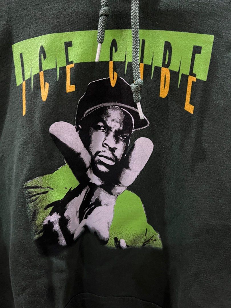 Ice Cube Rapper Hoodie New York Street Wear, Men's Fashion, Coats ...