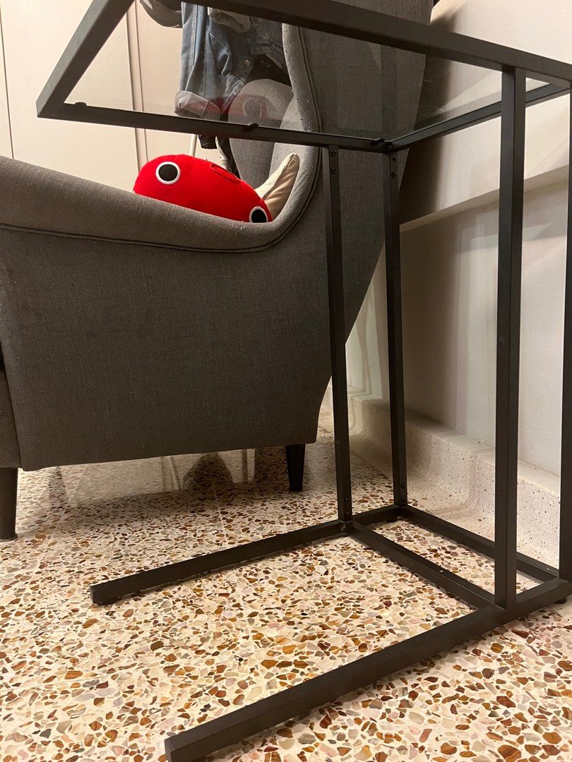 IKEA Vittsjo laptop stand and side table, Furniture & Home Living ...