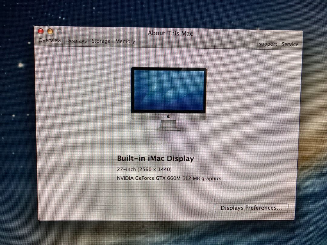 Imac 27 Inch (Late 2012), Computers & Tech, Desktops on Carousell