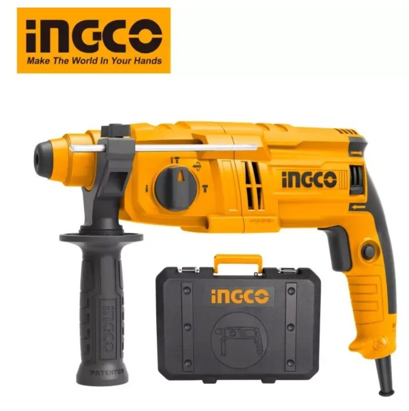 INGCO Rotary Hammer Drill 650W RGH6528, Furniture & Home Living, Home ...
