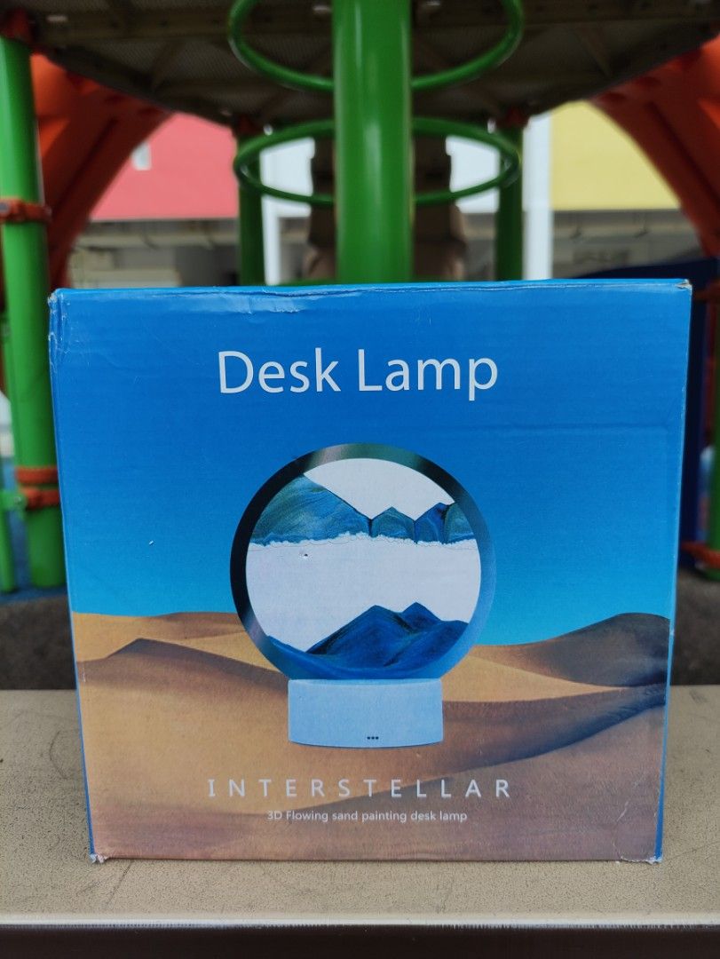 Interstellar 3D Flowing Sand Painting Desk Lamp, Car Accessories ...