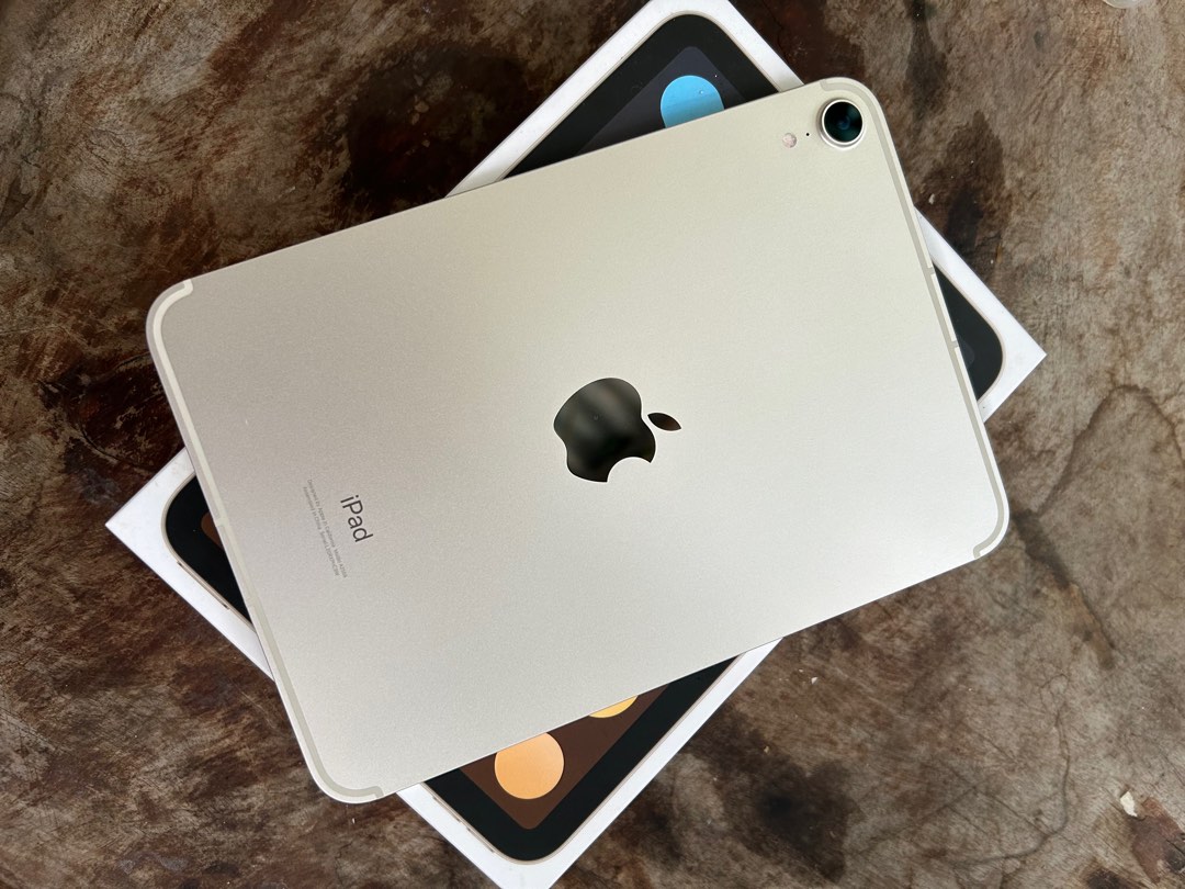 iPad Mini 6th Gen (Starlight) Wifi + Cellular 256GB, Mobile Phones ...