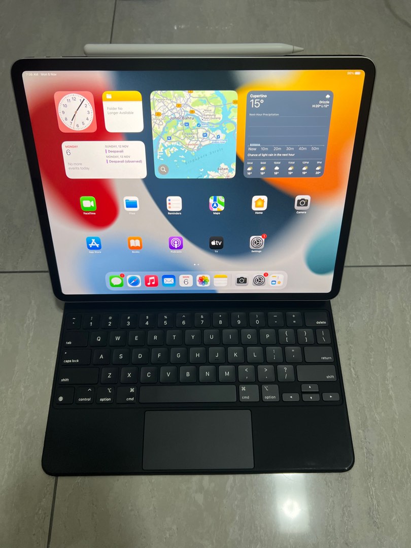 iPad Pro 12.9 4th Gen WiFi Silver 128GB, Mobile Phones & Gadgets ...