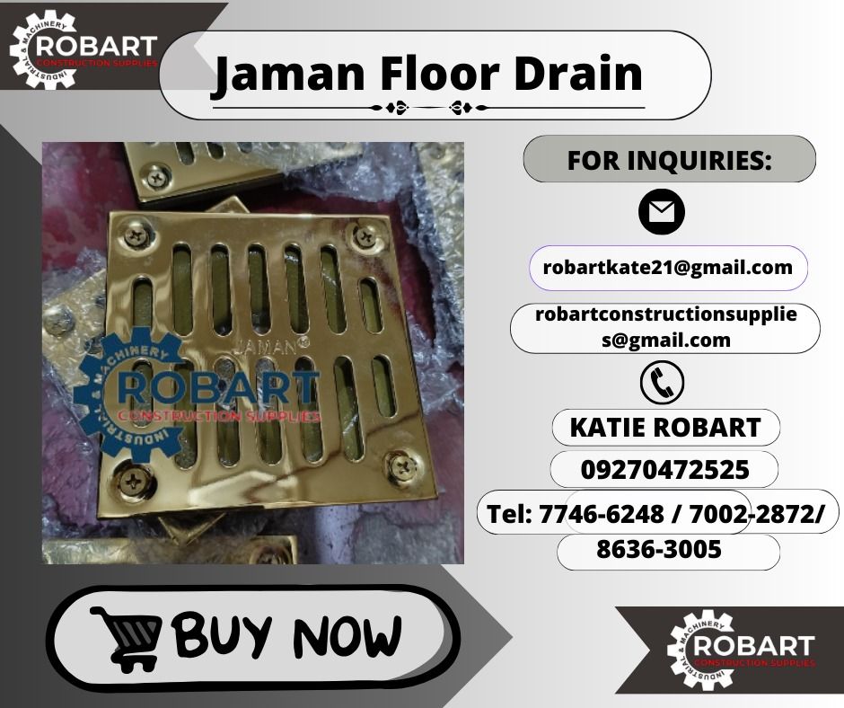 JAMAN FLOOR DRAIN, Commercial & Industrial, Construction Tools ...