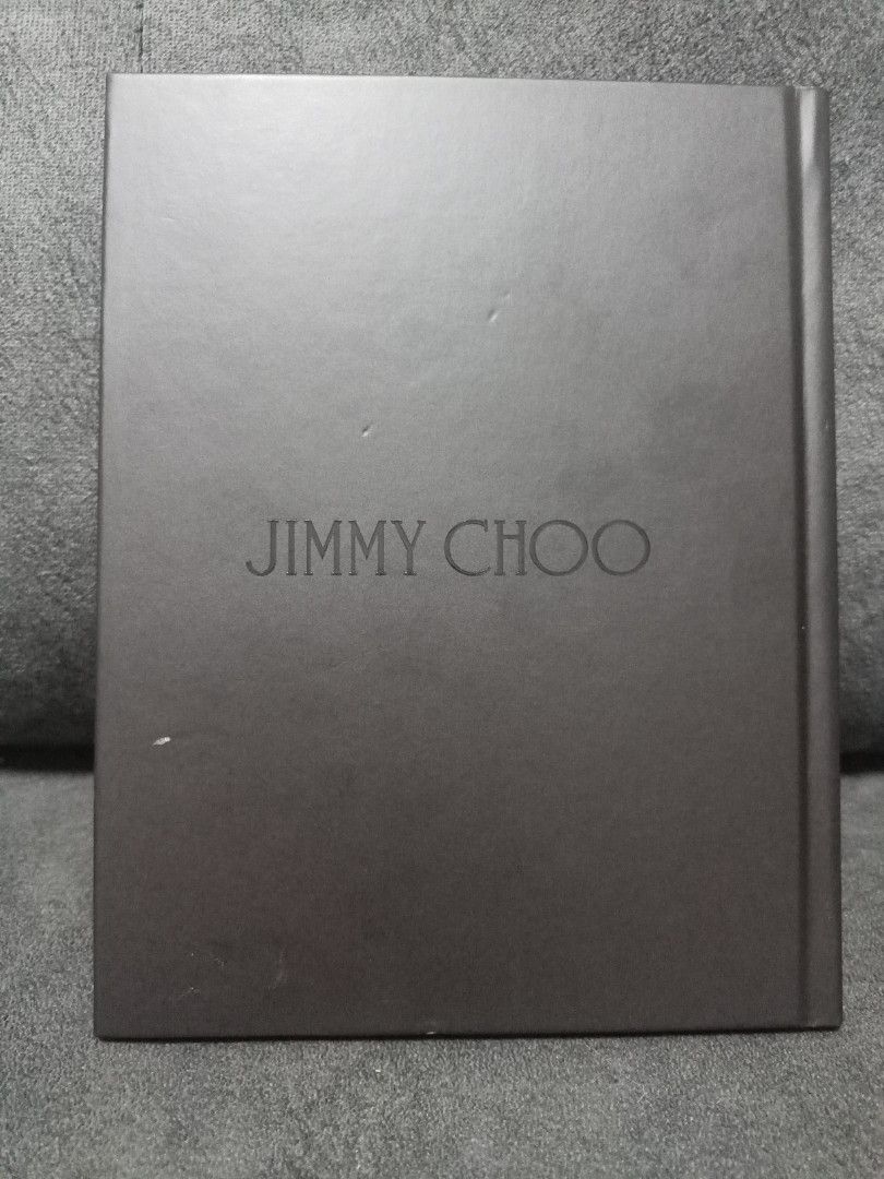 Jimmy Choo Logo Notebook & Stickers Limited Edition, Hobbies & Toys ...