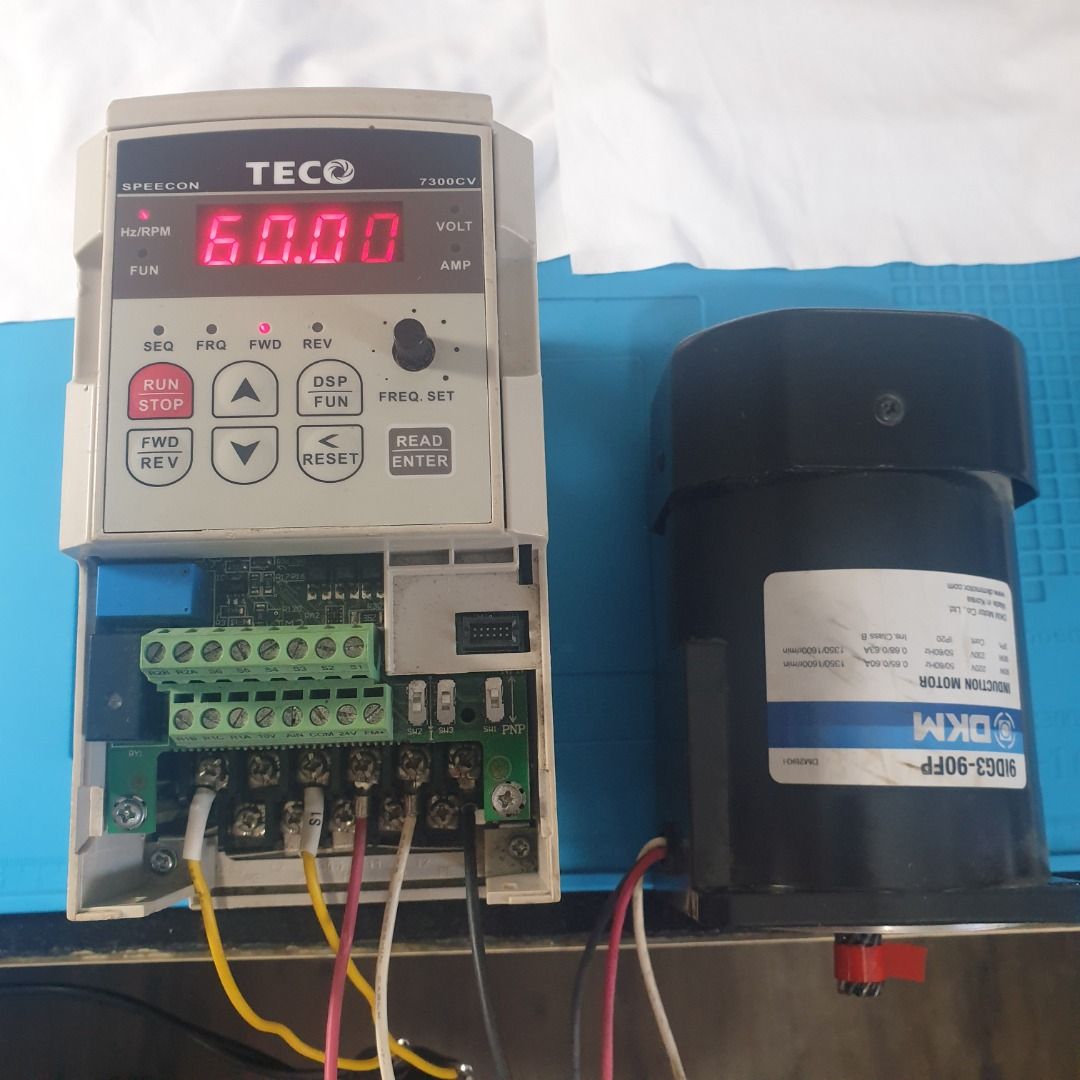 JNTHBCBAR500BC-U TECO Speecon 7300CV VFD Inverter, Commercial ...