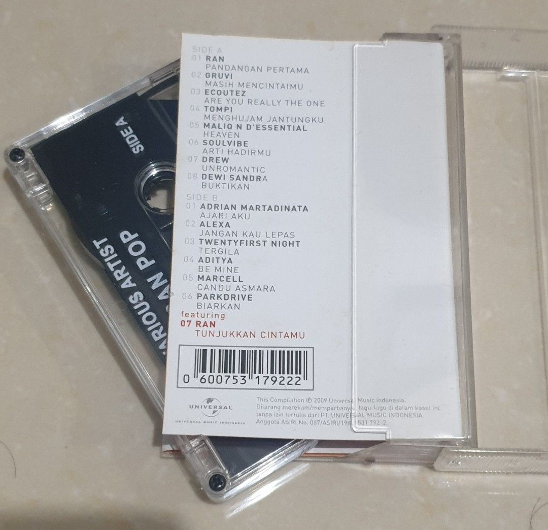 Kaset + CD Urban Pop # 2 Album, Musik & Media, CD, DVD & Lainnya di Carousell