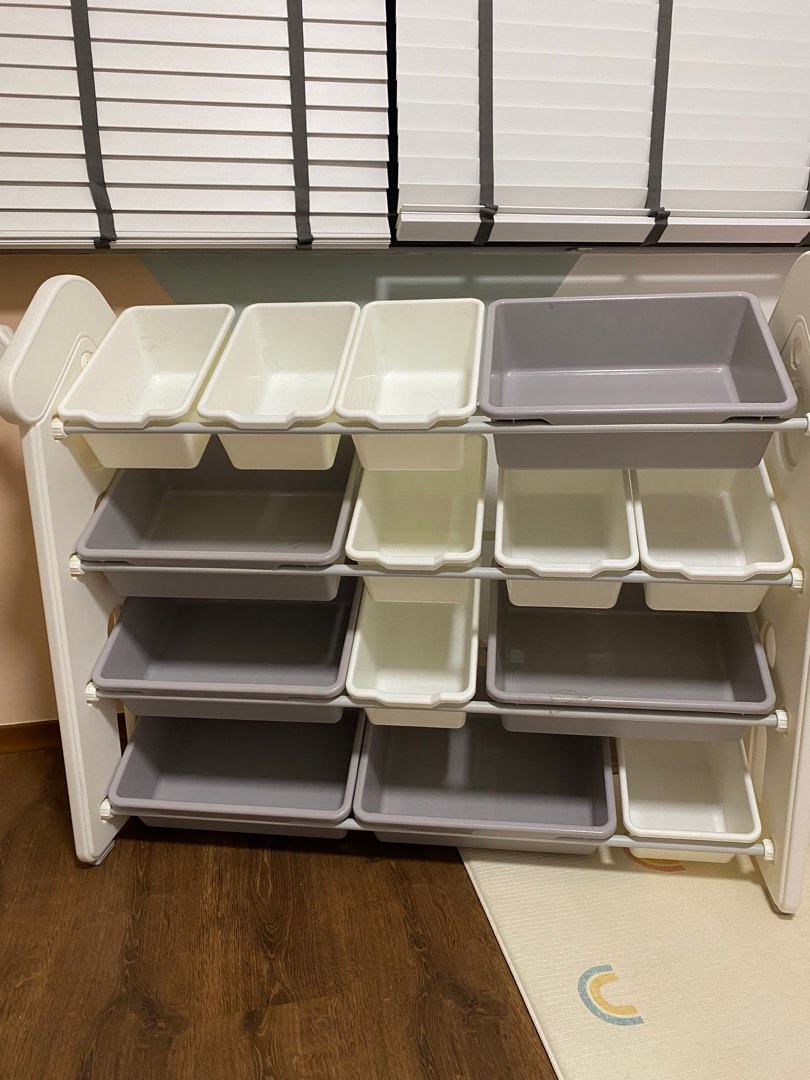 kids toys rack organiser, Furniture & Home Living, Home Improvement ...