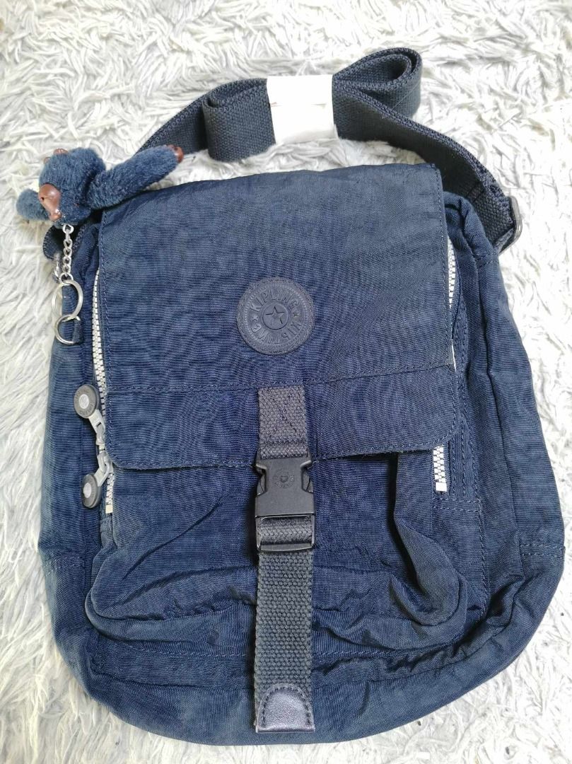 Kipling Blue Zipper Crossbody Bag, Women's Fashion, Bags & Wallets ...