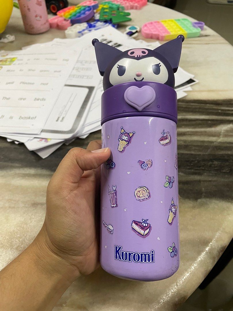 Kuromi Water Bottle, Babies & Kids, Nursing & Feeding, Breastfeeding ...