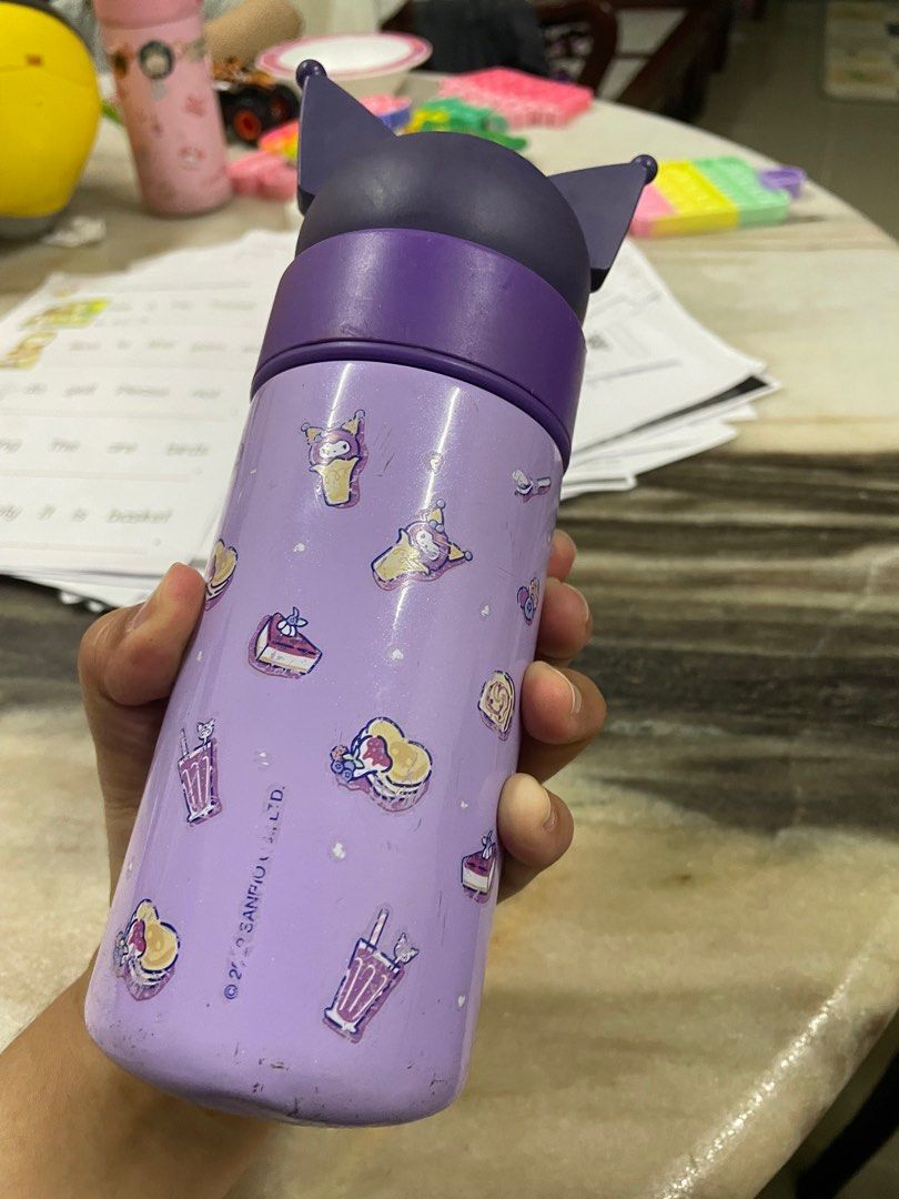 Kuromi Water Bottle, Babies & Kids, Nursing & Feeding, Breastfeeding ...