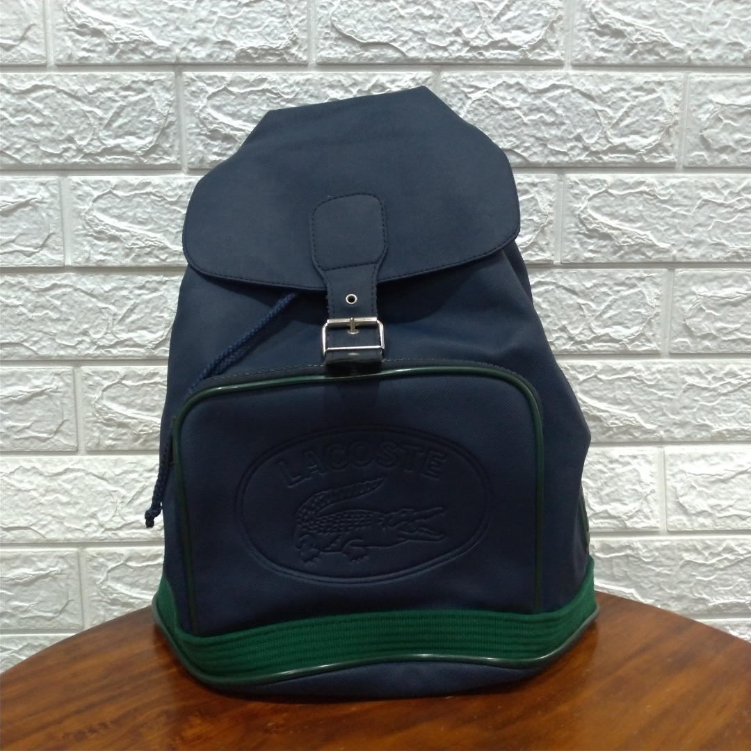 Lacoste Vintage Backpack (Authentic Branded Bag), Women's Fashion, Bags ...