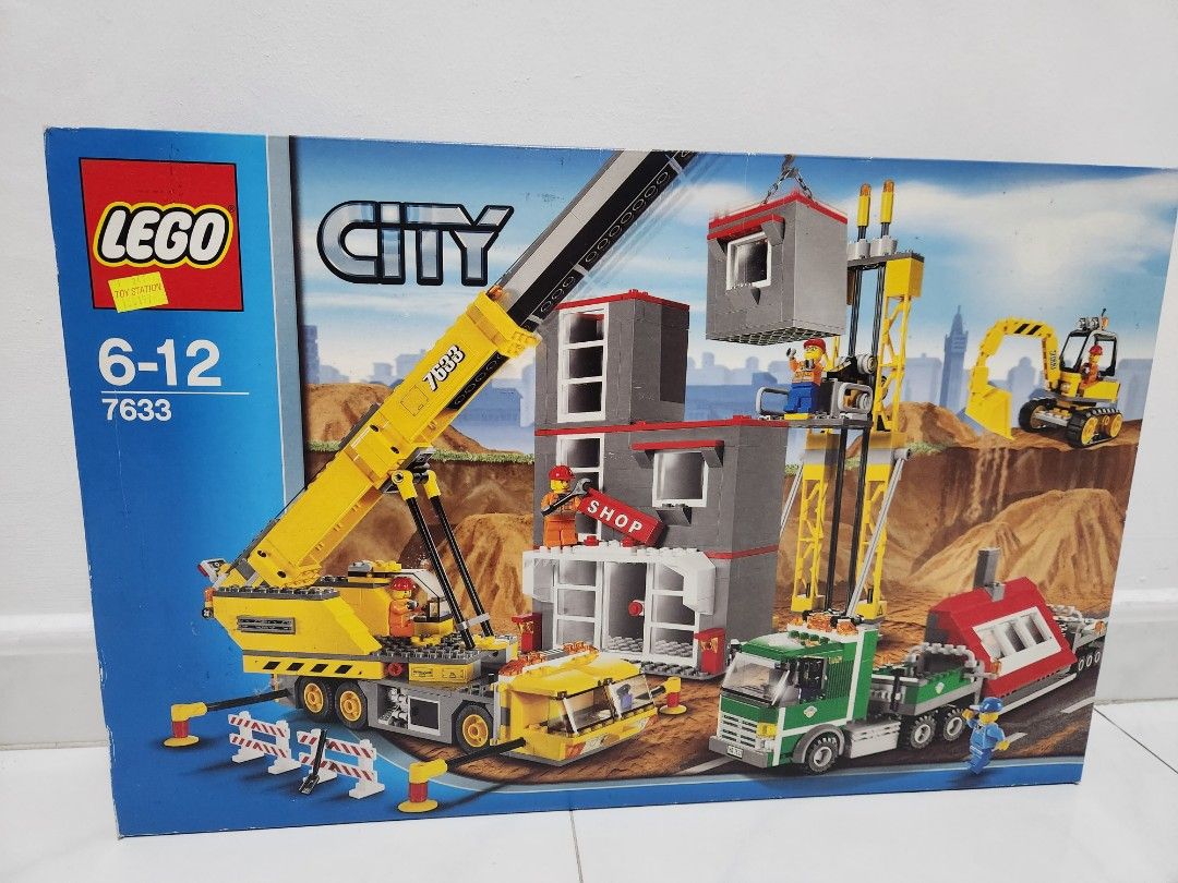 Lego Construction Site (7633), Hobbies & Toys, Toys & Games on Carousell