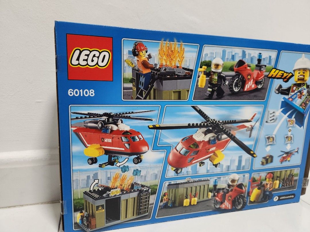 Lego Fire Response Unit (60108), Hobbies & Toys, Toys & Games on Carousell