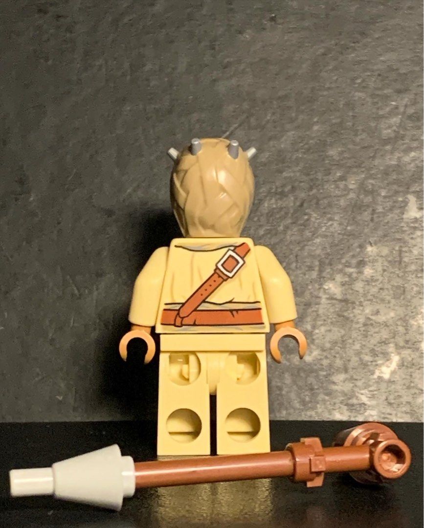 Lego Minifigure Star Wars Tusken Raider sw1074 head spikes, diagonal ...