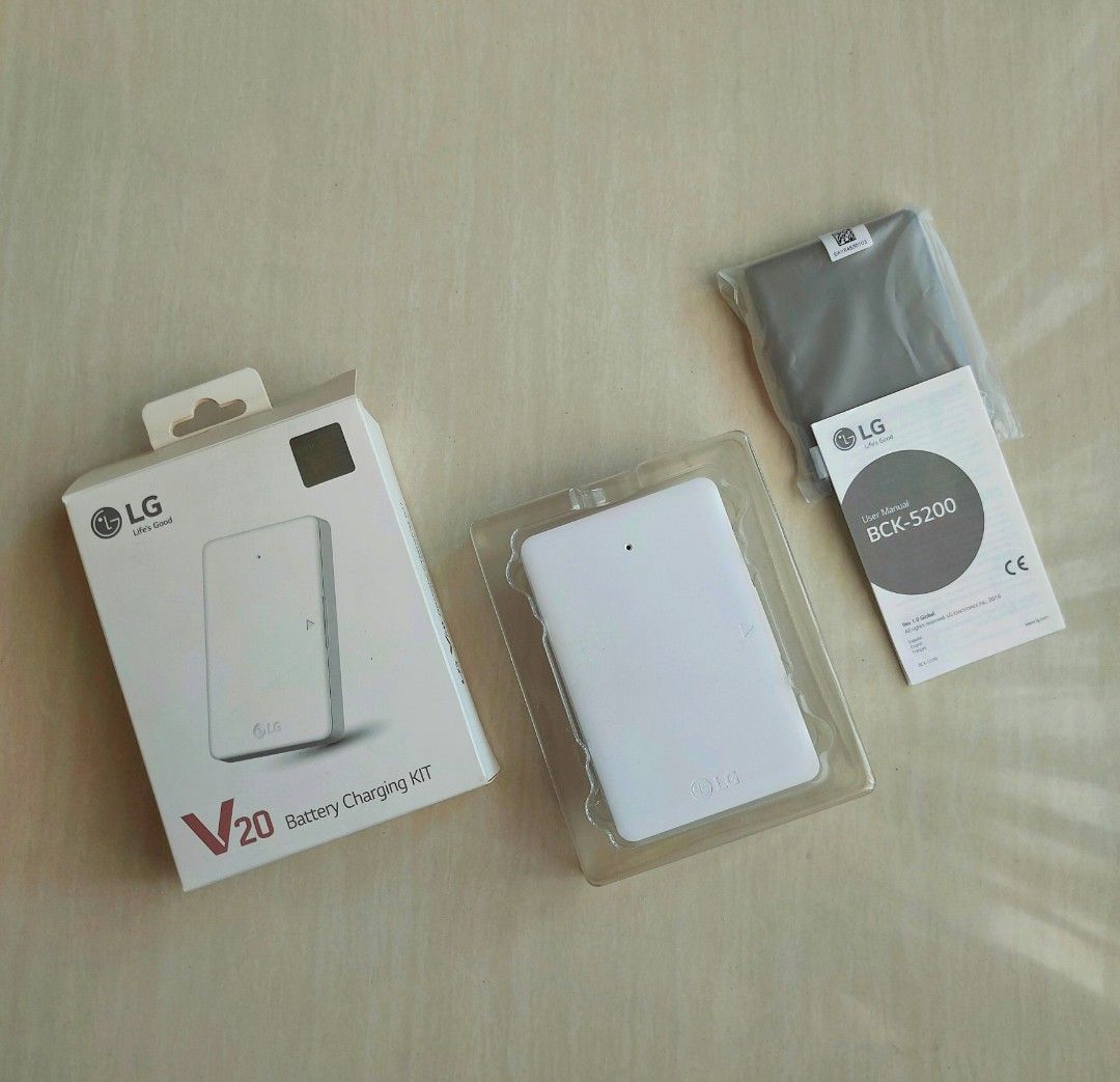 LG V20 BATTERY CHARGING KIT, Telepon Seluler & Tablet, Aksesoris Tablet ...