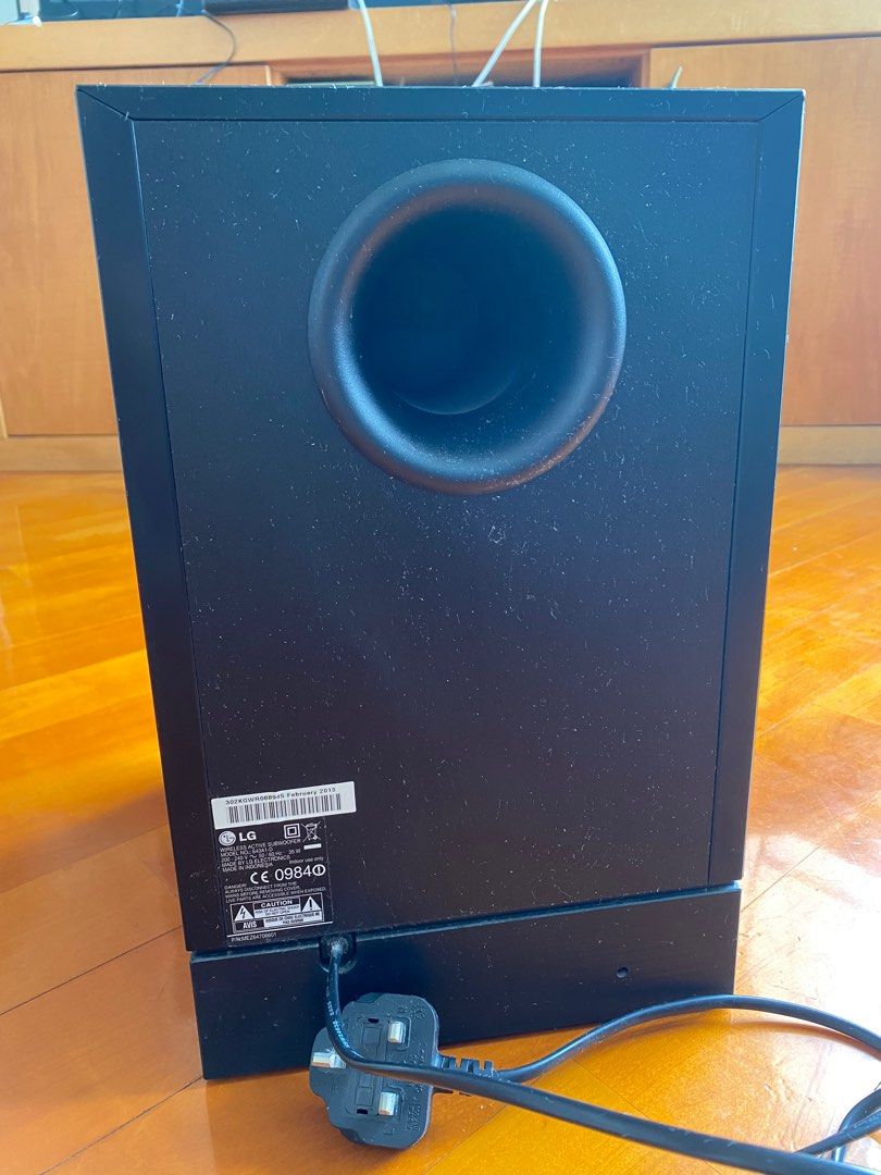 LG 無線低音喇叭 Wireless Active Subwoofer, 音響器材, Soundbar、揚聲器、藍牙喇叭、耳擴 - Carousell