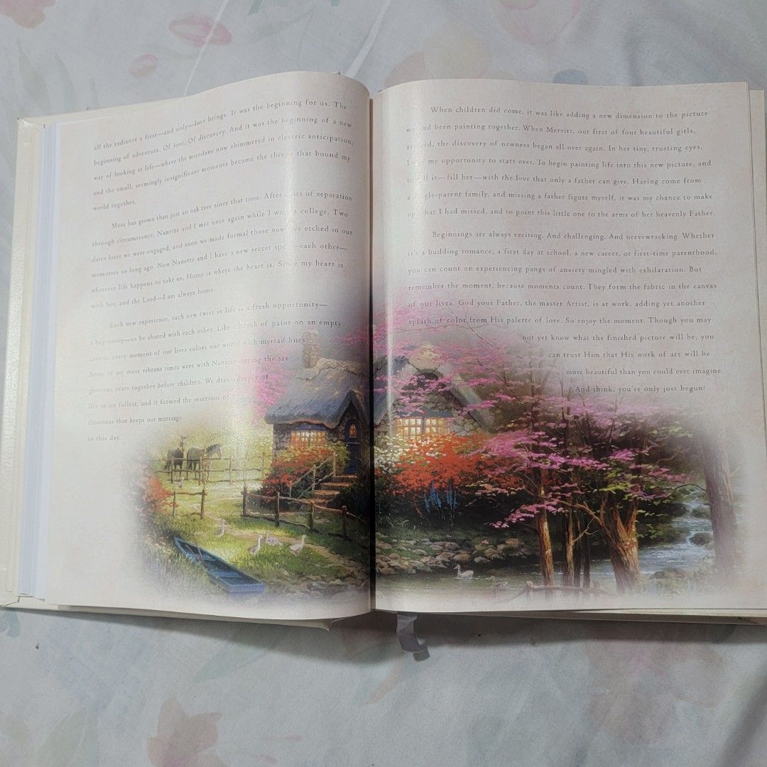LIGHTING THE WAY HOME FAMILY BIBLE: WEDDING EDITION by THOMAS KINKADE ...