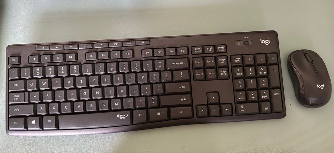 Logitech K295 combo silent wireless keyboard and mouse, Computers & Tech, Parts & Accessories ...