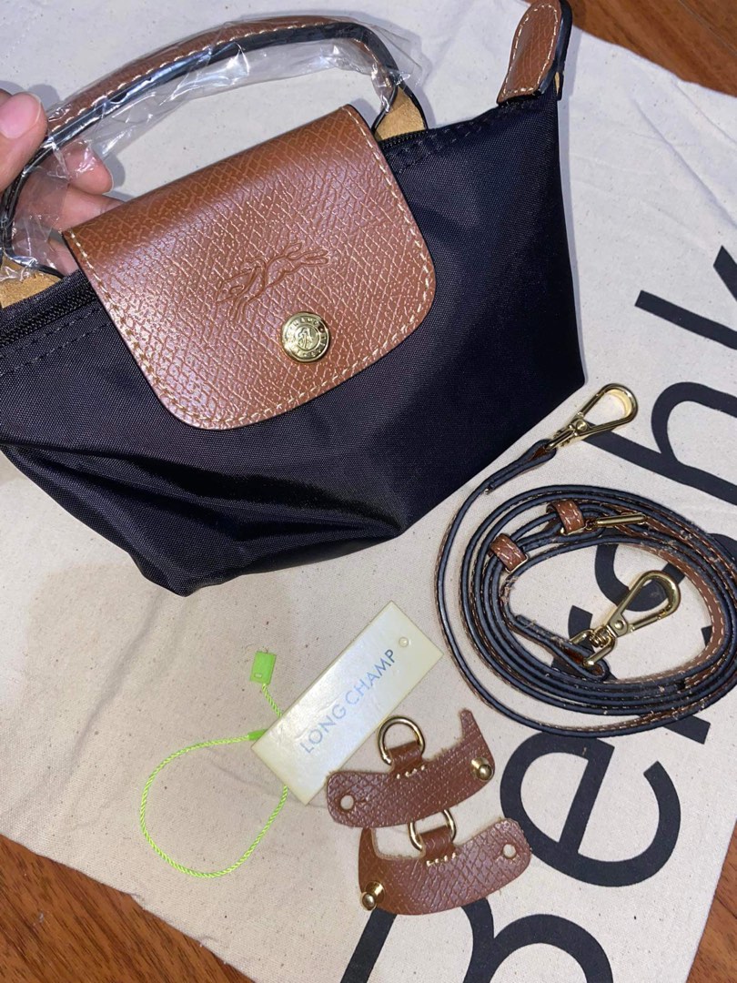 Longchamp Mini with Buckle (Black), Women's Fashion, Bags & Wallets ...
