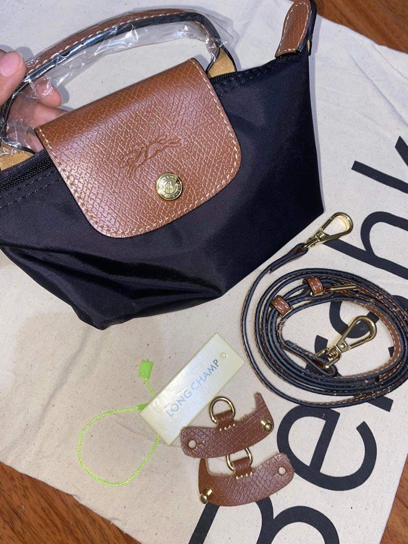 Longchamp Mini with Buckle (Black), Women's Fashion, Bags & Wallets ...