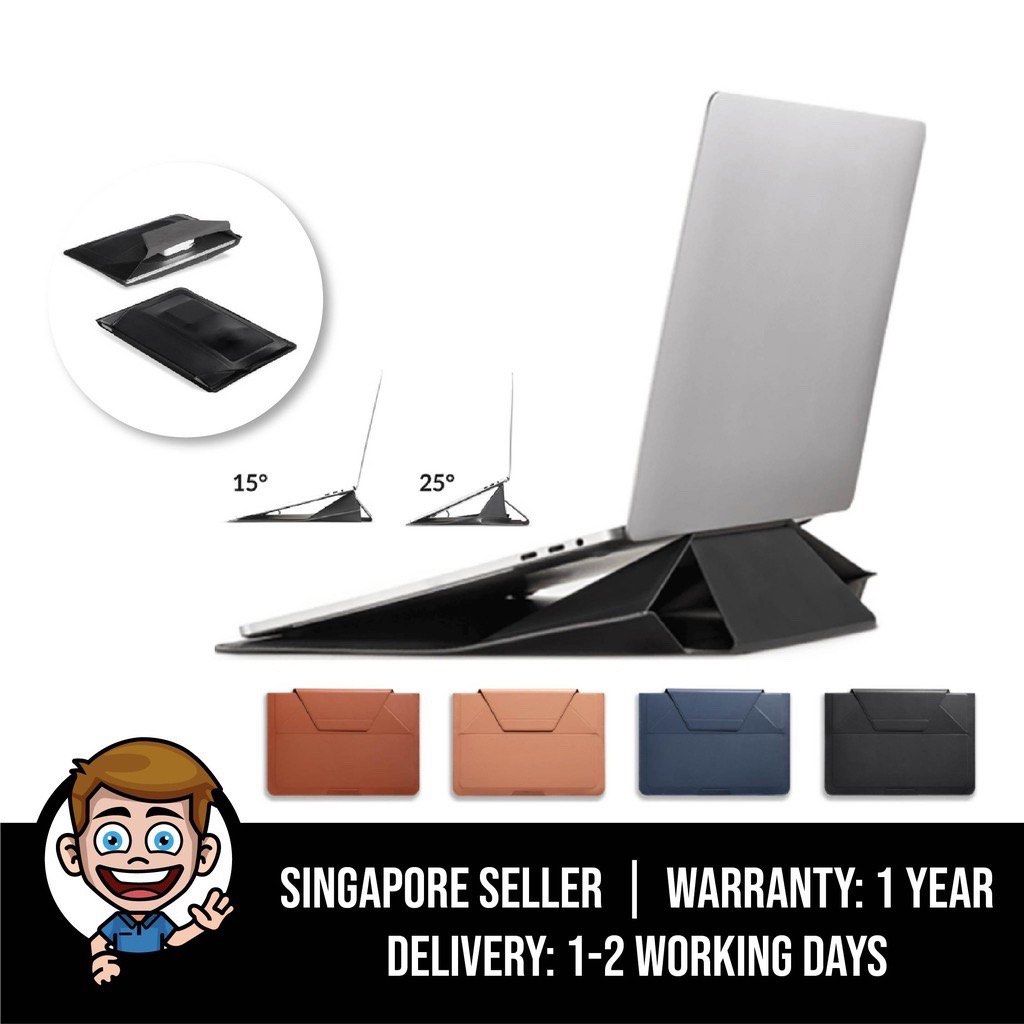 M0FT.US Laptop Carry Sleeve Case & Invisible Laptop Stand, Expandable ...