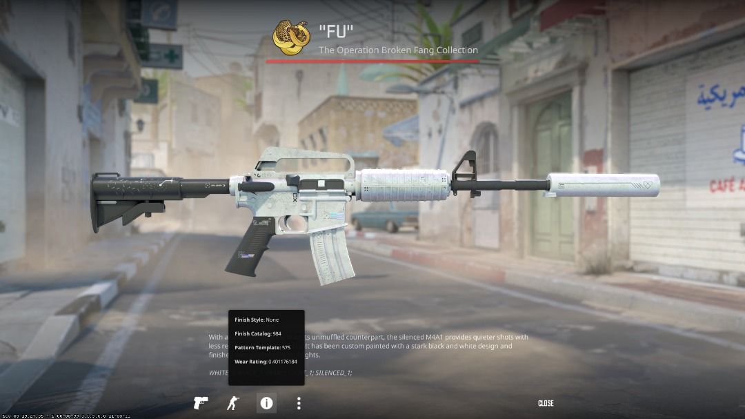 M4A1-S | Printstream (Well-Worn) CSGO CS2, Video Gaming, Video Games ...