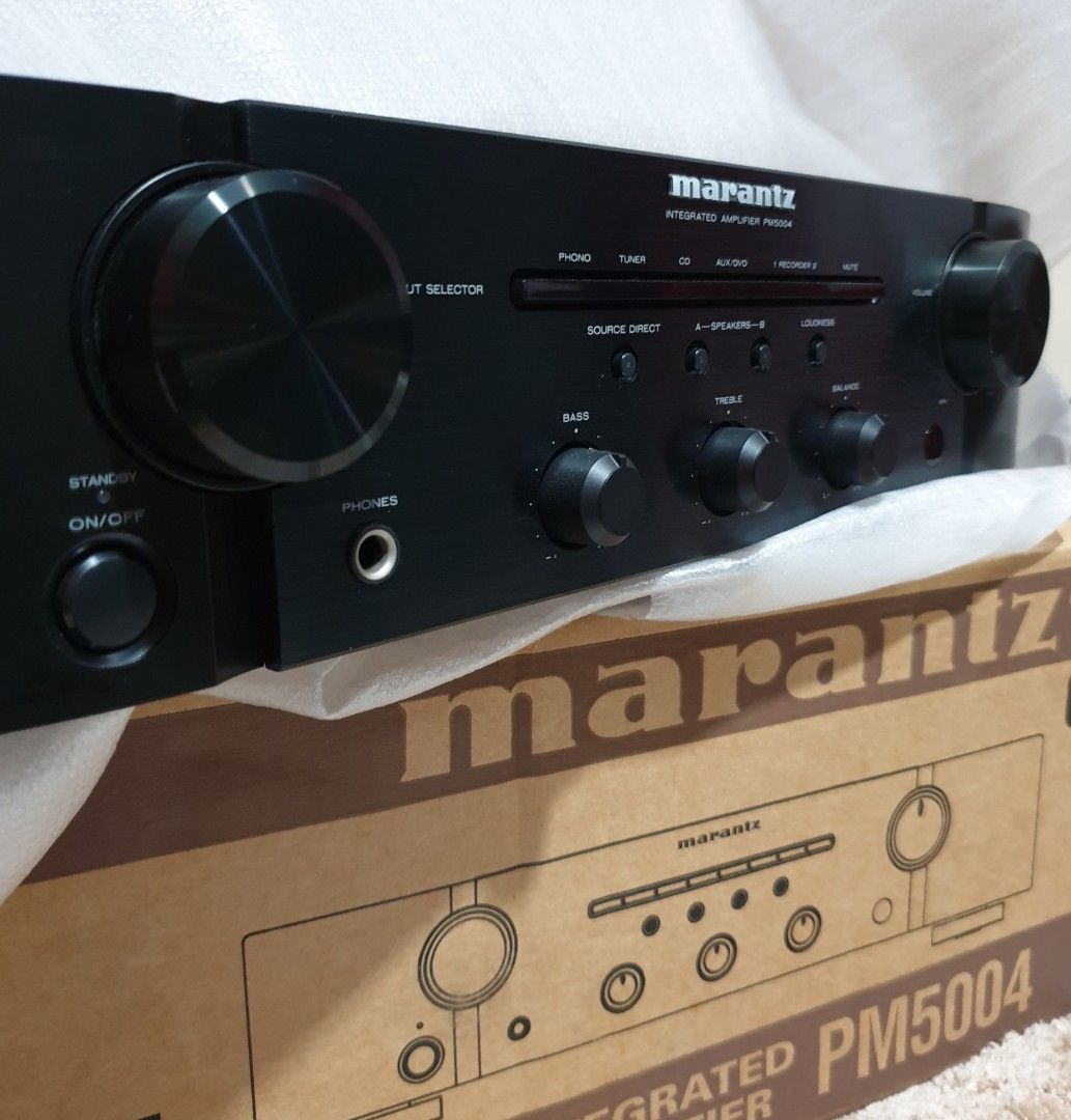 Marantz PM5004 Integrated Amplifier with Box & Remote Control, Audio, Soundbars, Speakers ...