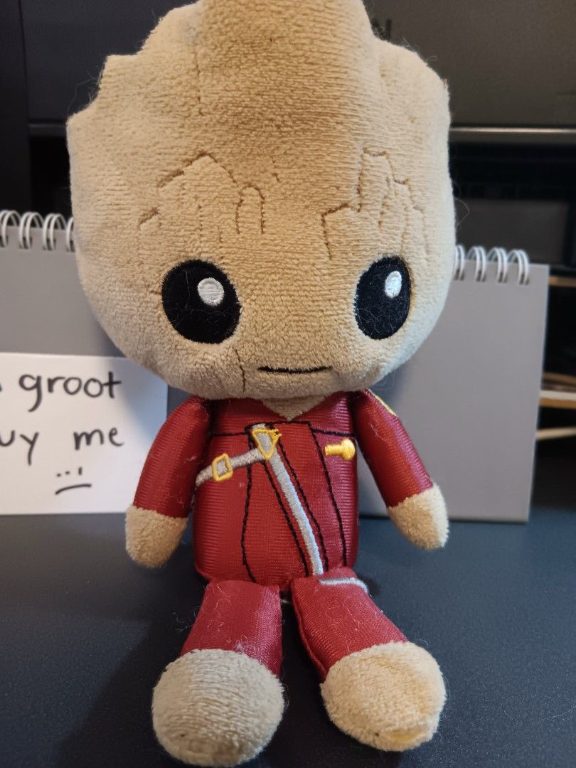 Marvel Baby Groot Guardians of the Galaxy GoTG Plushie Stuffed Toy ...