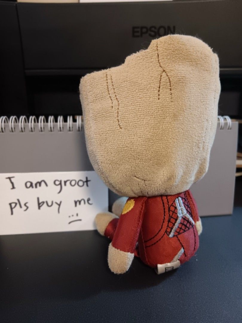 Marvel Baby Groot Guardians of the Galaxy GoTG Plushie Stuffed Toy ...