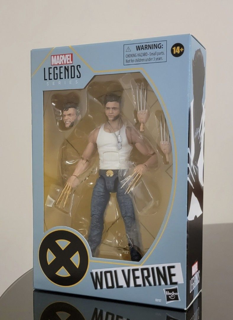 全新MARVEL LEGENDS Wolverine 金剛狼 背心版( 高度與SHF相若 ) X-Men, 興趣及遊戲, 玩具 & 遊戲類 ...