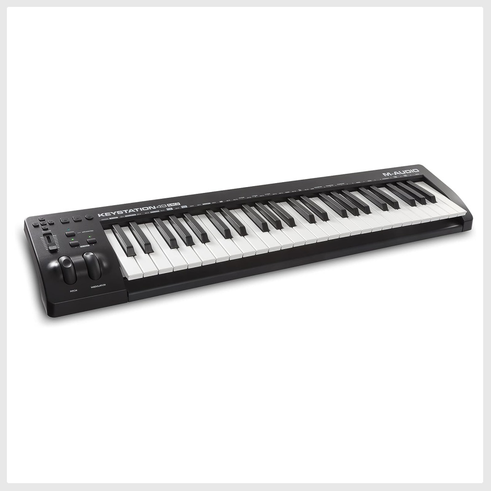 M-Audio Keystation 49 MK3 - Synth Action 49 Key USB MIDI Keyboard ...