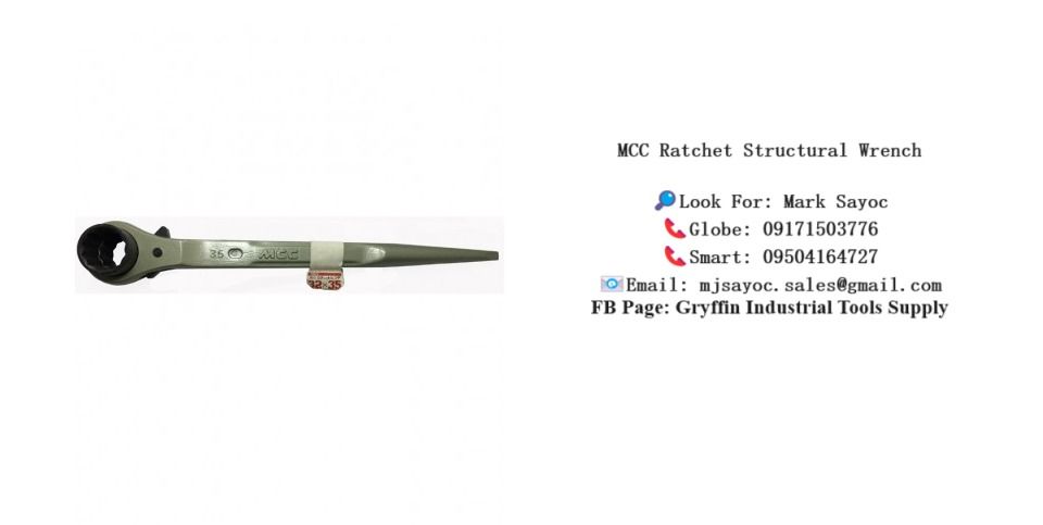 MCC Ratchet Structural Wrench, Commercial & Industrial, Industrial ...