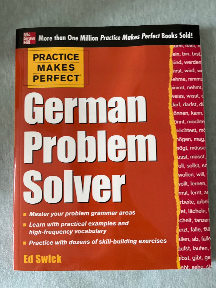 McGrawHill German Grammar Exercise book, Hobbies & Toys, Books ...