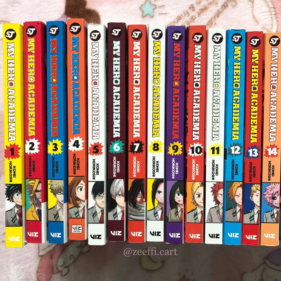 MHA Manga Set ( Vols 1-28), Hobbies & Toys, Books & Magazines, Comics ...