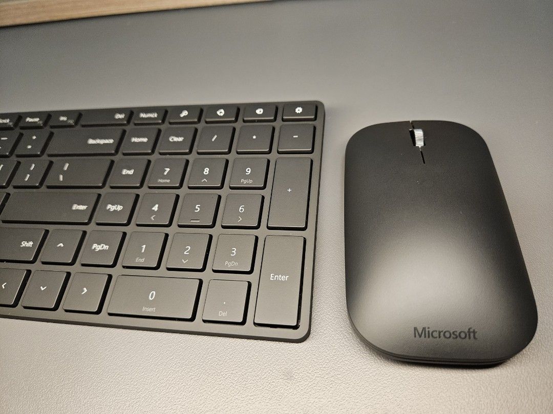 Microsoft keyboard mouse set, 電腦＆科技, 電腦周邊及配件, 電腦鍵盤及相關產品 - Carousell