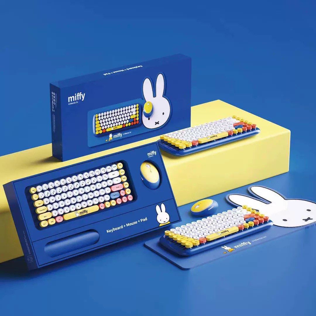 Miffy Wireless Bluetooth Keyboard & Mouse, Computers & Tech, Parts ...