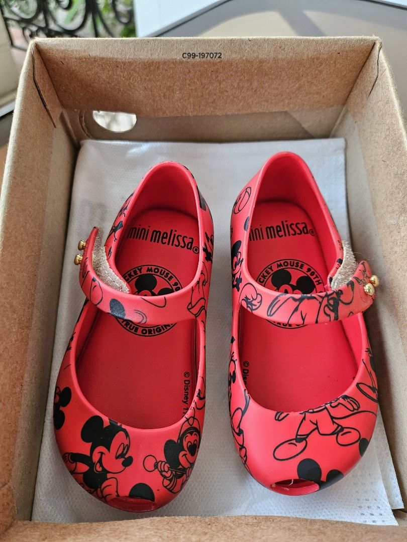 Mini Melissa ultragirl mickey mouse merah uk 19, Bayi & Anak, Baju Anak ...