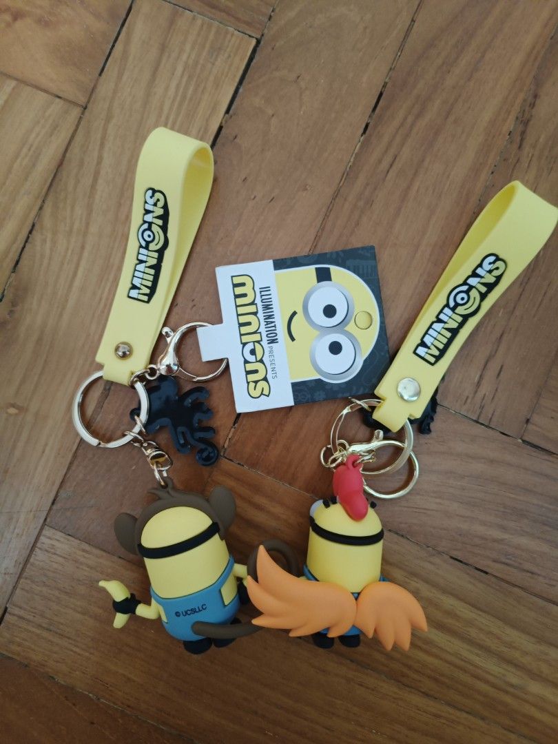 Minions keychain 1 for s$10, Hobbies & Toys, Toys & Games on Carousell