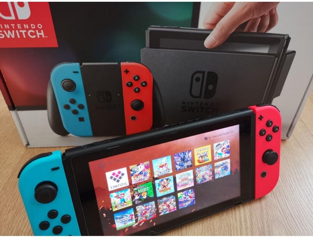 Modded gen 1 switch -atmosphere-HEKATE-triple boot android 11 128gb ...