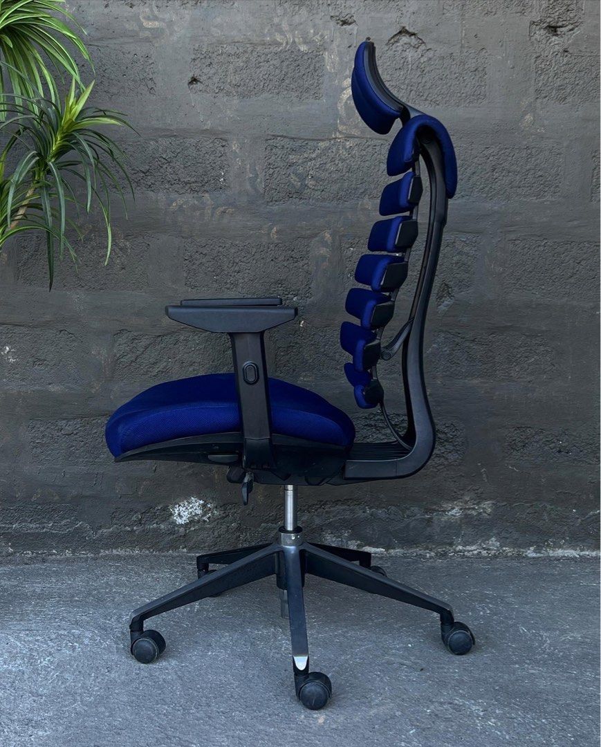 Modern spinal ergo swivel chair, Furniture & Home Living, Furniture ...
