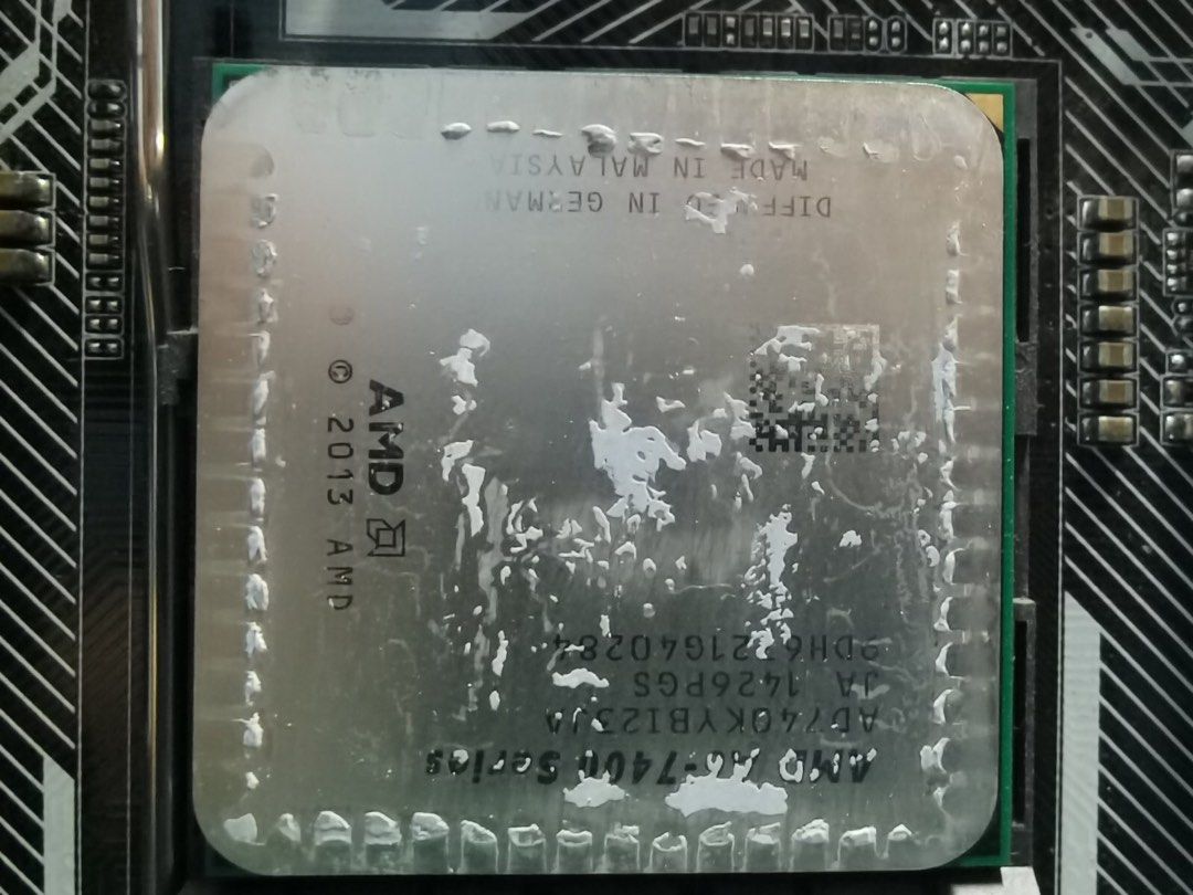 MOTHERBOARD A68HM K With Processor Computers Tech Parts Accessories Computer Parts On